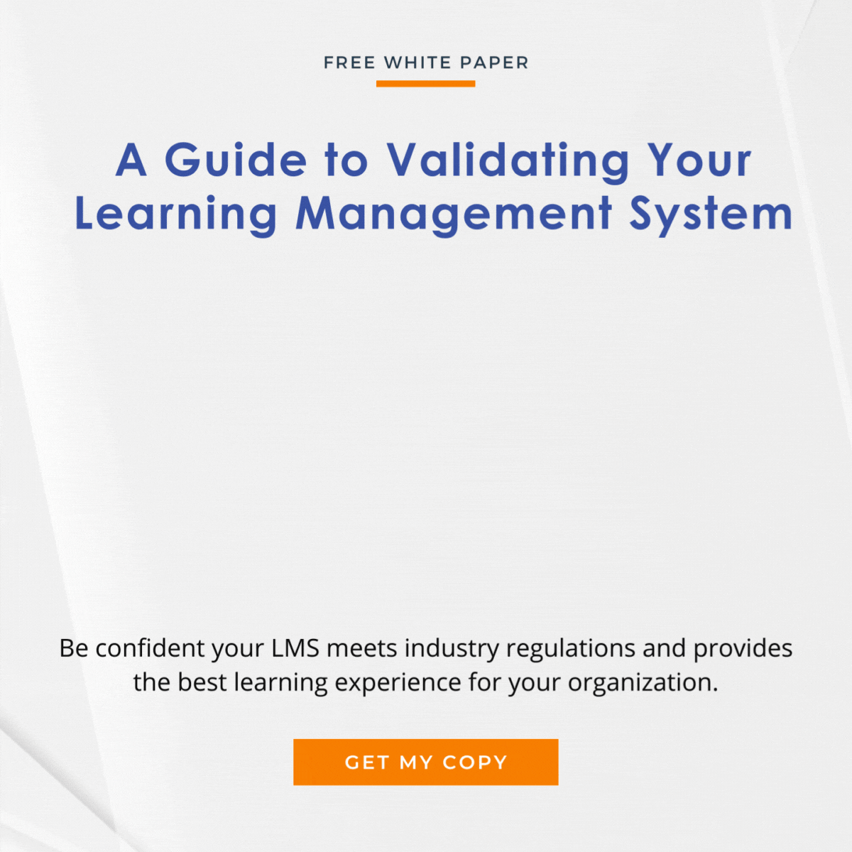 White Paper: A Guide to Validating your LMS